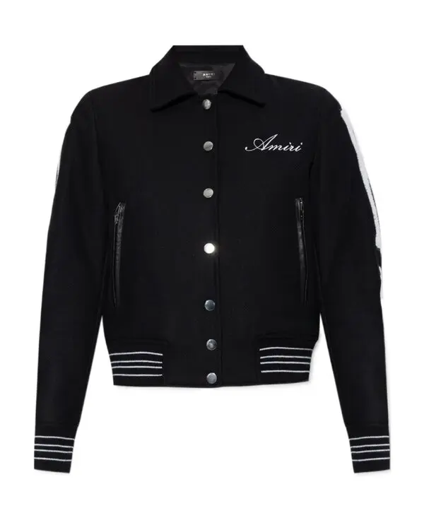 Amiri Lapel Jacket - Black