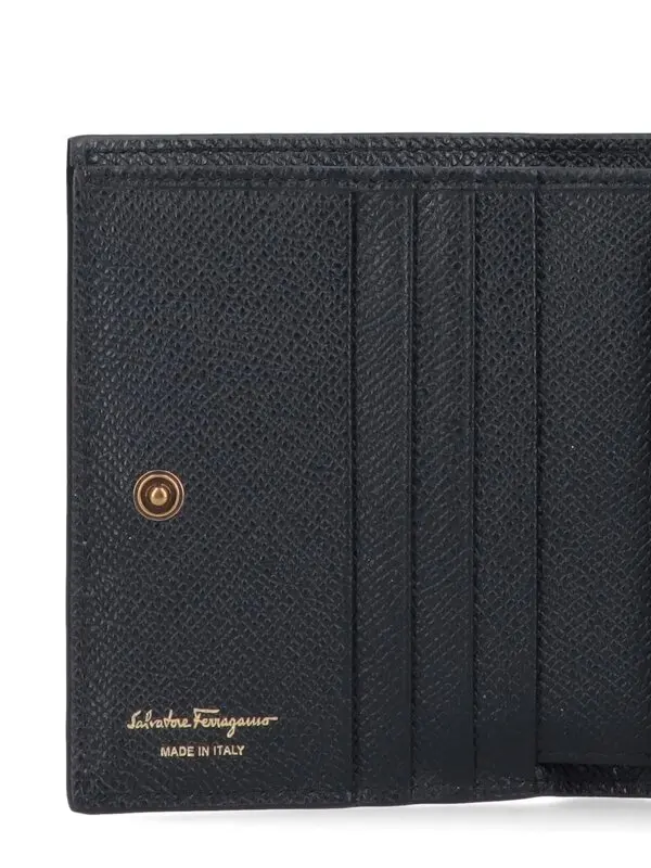 FERRAGAMO Logo-plaque Leather Wallet