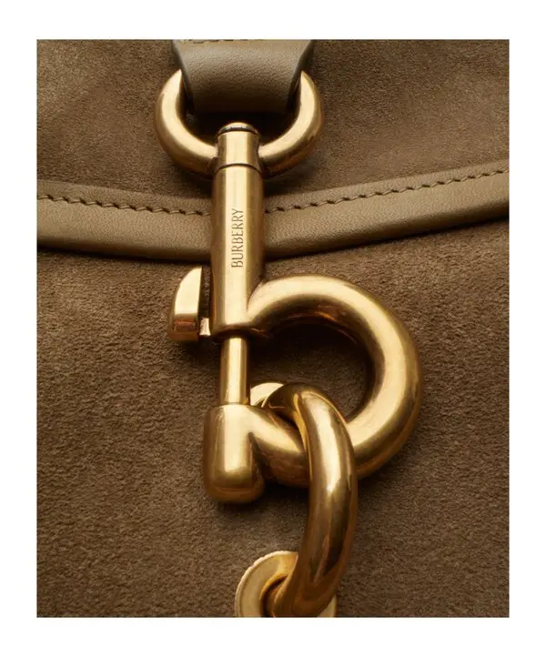 Burberry Medium B Clip Messenger Bag