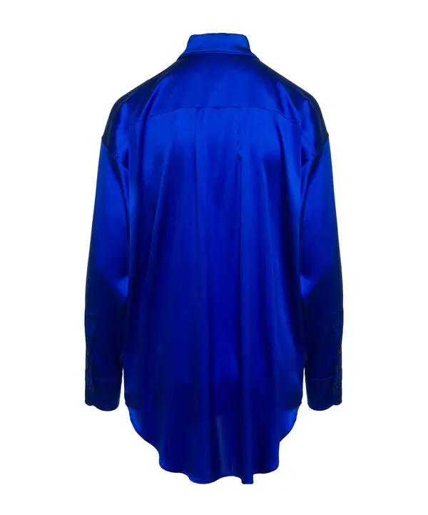 TOM FORD Satin Relaxed Fit Shirt