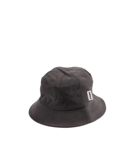 TEKLA Cotton Fisherman's Hat - Black