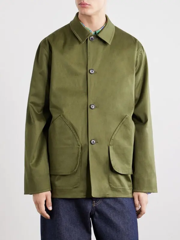 Paul Smith Stretch Cotton-twill Jacket
