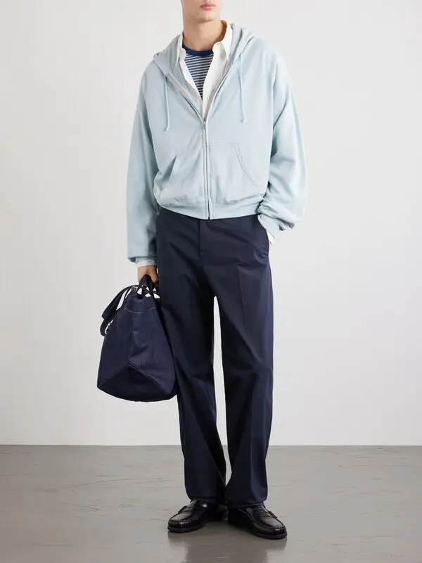 A.p.c. Dylan Straight-leg Cotton-poplin Trousers