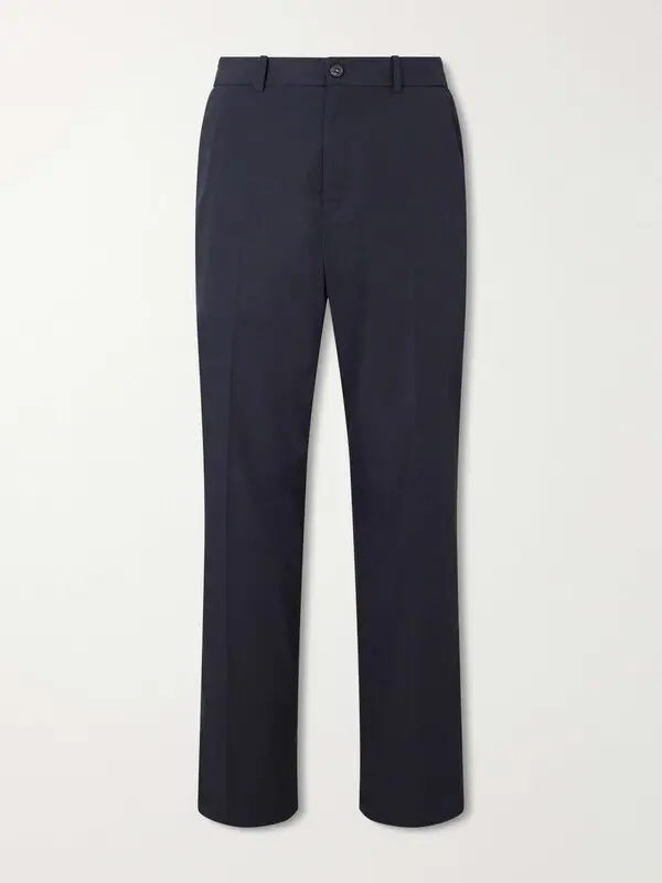 A.p.c. Dylan Straight-leg Cotton-poplin Trousers