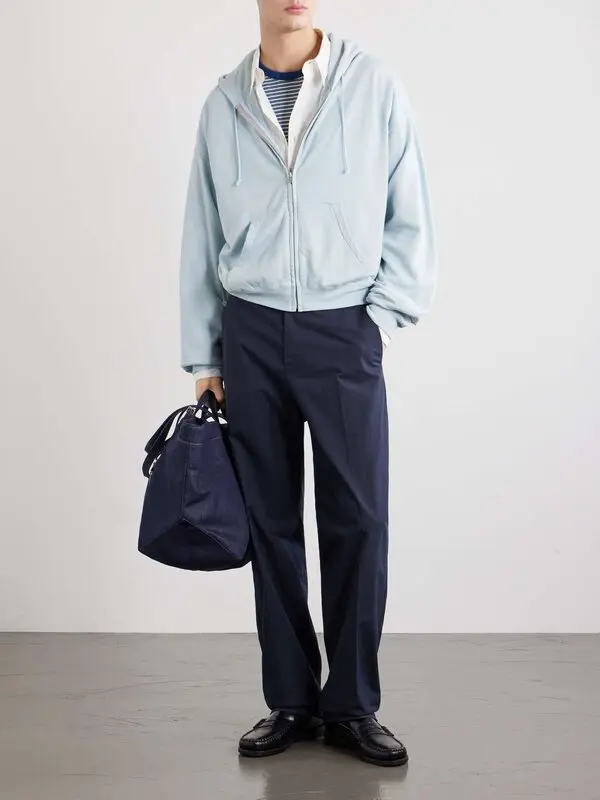 A.p.c. Dylan Straight-leg Cotton-poplin Trousers