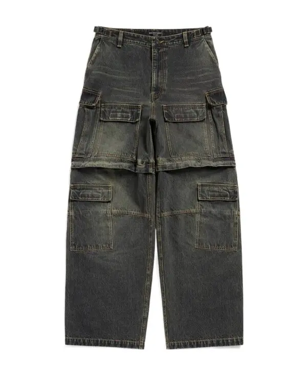 Balenciaga Cargo Pants - Black