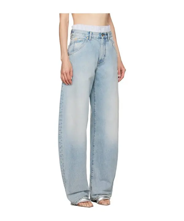 DARKPARK Denim Trousers With Belt Loops
