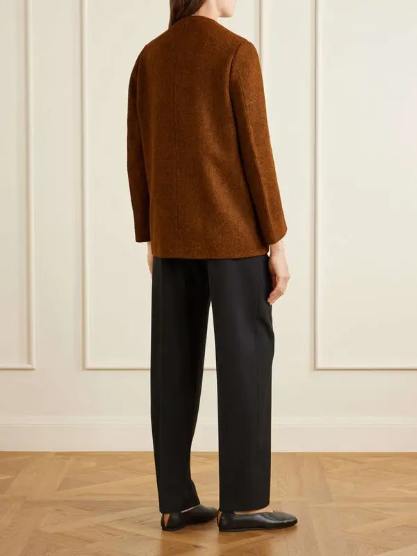 JIL SANDER Mélange Wool Jacket