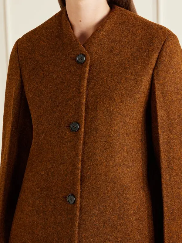 JIL SANDER Mélange Wool Jacket