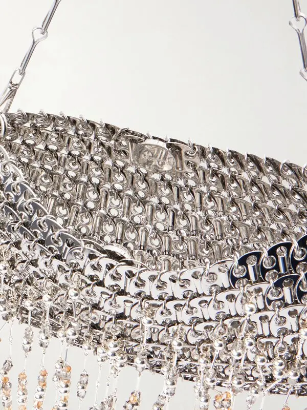 Rabanne Beaded Chainmail Shoulder Bag