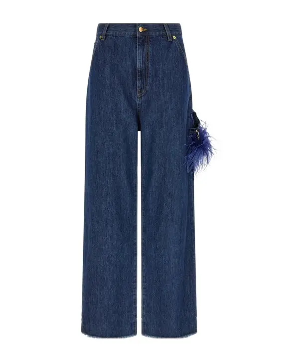 DARKPARK Lisa Chain Adorned Carpenter Jeans - No