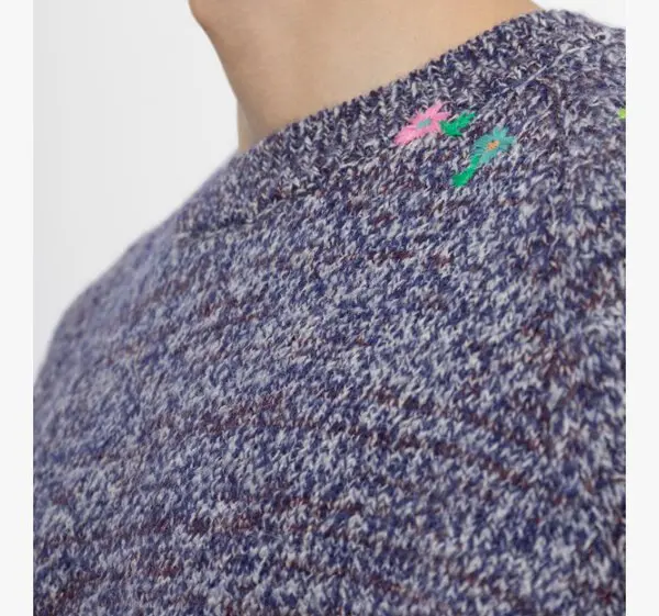 Dries Van Noten Crew Neck Long-sleeved Knitwear