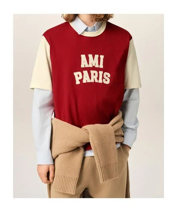AMI Paris Short-sleeved T-shirt