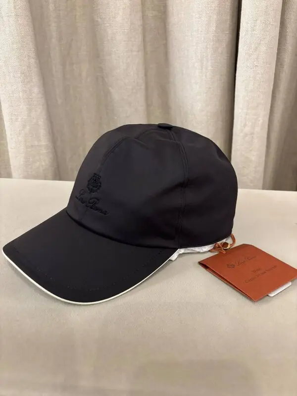 Loro Piana Baseball Cap - Black