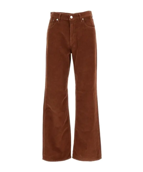 HAIKURE Velvet Trousers - Brown