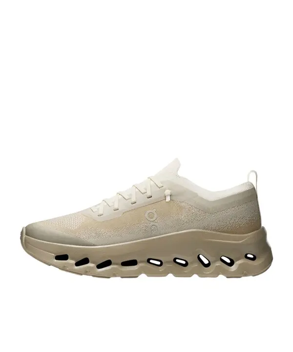 On Round Toe Sneakers With Quick-lacing System