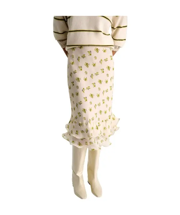 Dorothee Schumacher Airy Daydream Skirt - Yellow