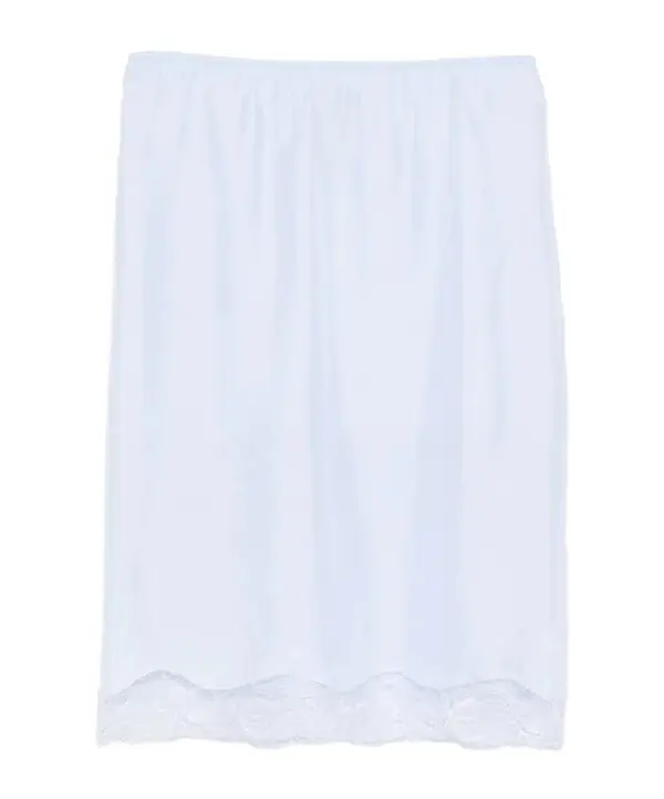 Dorothee Schumacher Playful Volumes Skirt With Lace Trim - Blue