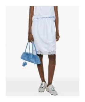 Dorothee Schumacher Playful Volumes Skirt With Lace Trim
