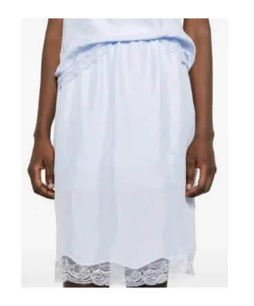 Dorothee Schumacher Playful Volumes Skirt With Lace Trim