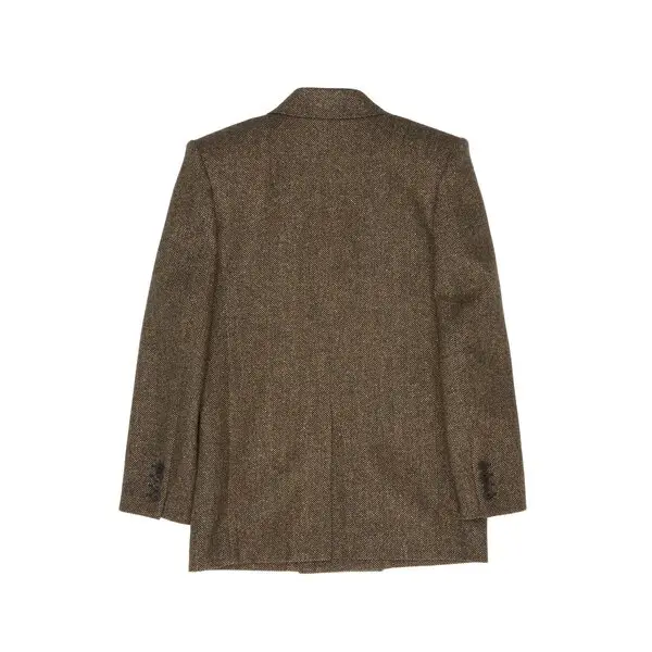 Saint Laurent Double-breasted Long-sleeved Jacket