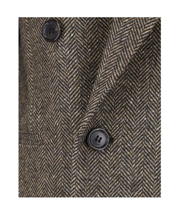 Saint Laurent Double-breasted Long-sleeved Jacket
