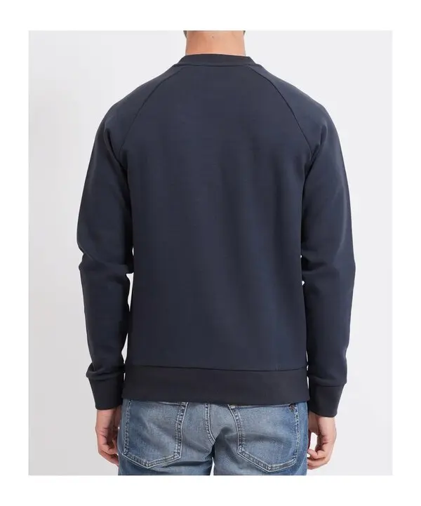 Hugo Boss Long Sleeve Sweatshirt With Debossed Logo