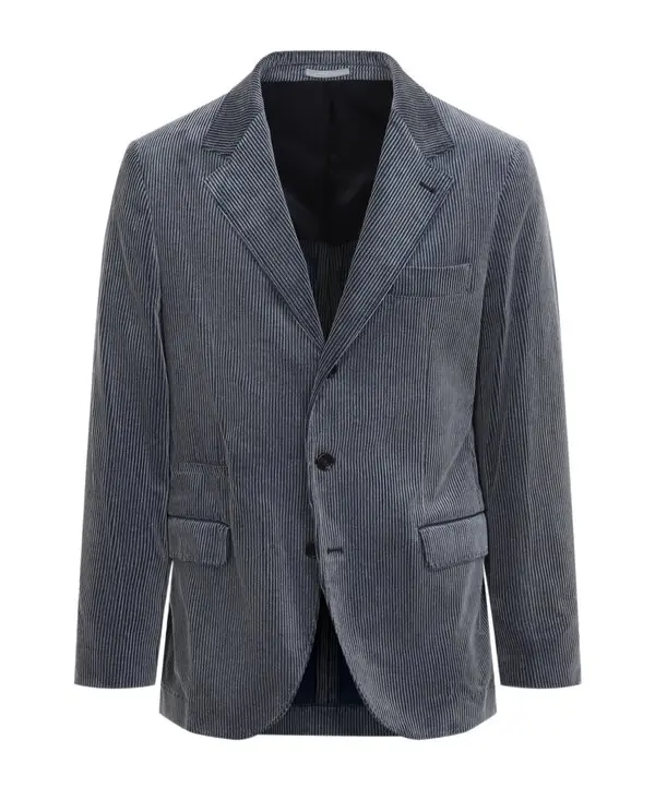 Brunello Cucinelli Single-breasted Blazer - Blue
