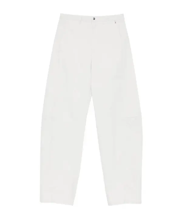 Herno Diagonal-pocket Trousers - Light Grey
