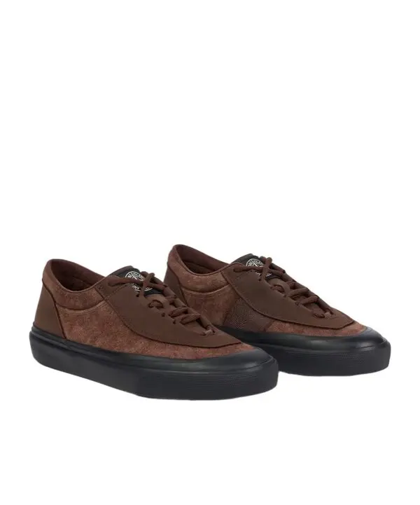 Stone Island Low-top Trainers With Compass Logo Patch