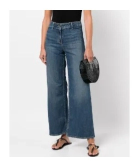 NILI LOTAN Belt-loop Jeans
