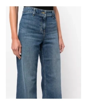 NILI LOTAN Belt-loop Jeans