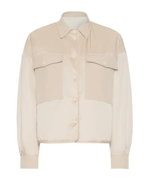 Max Mara Long-sleeved Reversible Jacket