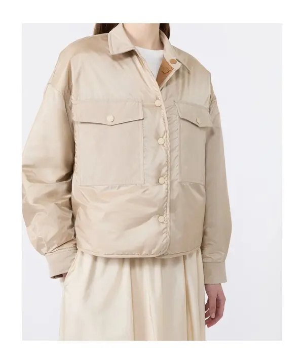 Max Mara Long-sleeved Reversible Jacket