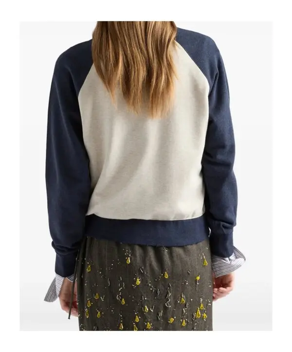 Prada Cotton Crew-neck Sweatshirt