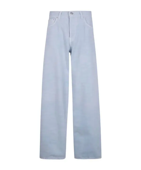 HAIKURE Belt-loop Jeans - Light Blue
