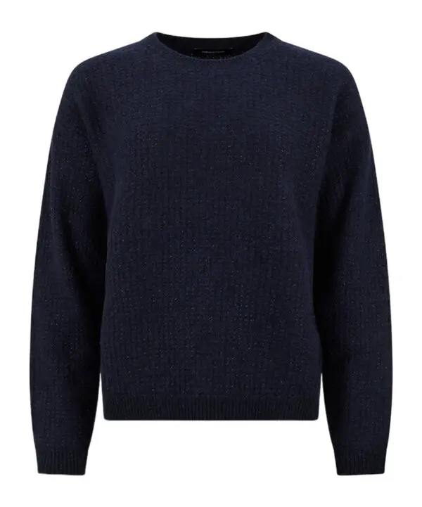 Fabiana Filippi Long-sleeved Sweater - Midnight Blue