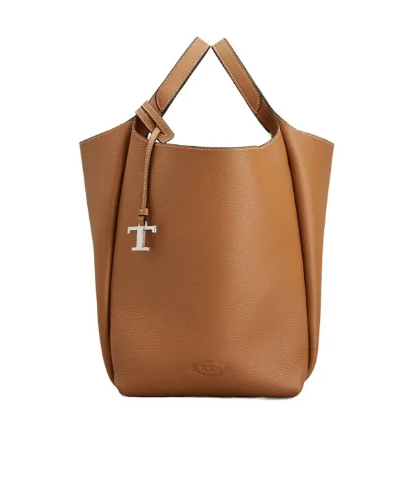 TOD'S Dual-handle Shoulder Bag - Brown