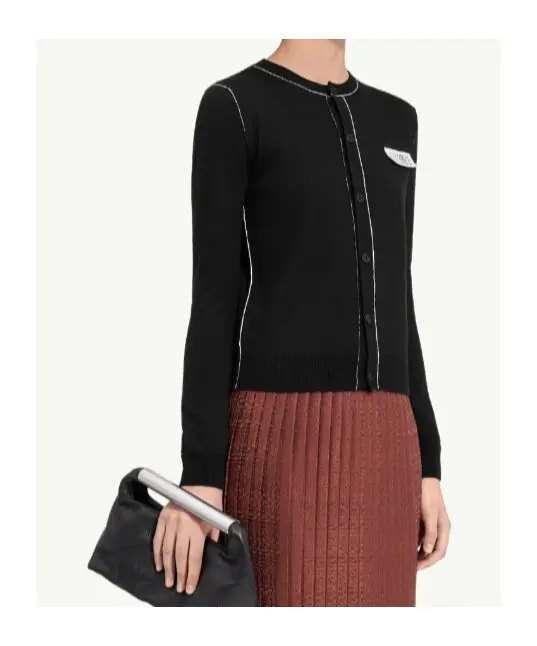 MAISON MARGIELA Button-front Knit Cardigan - Black
