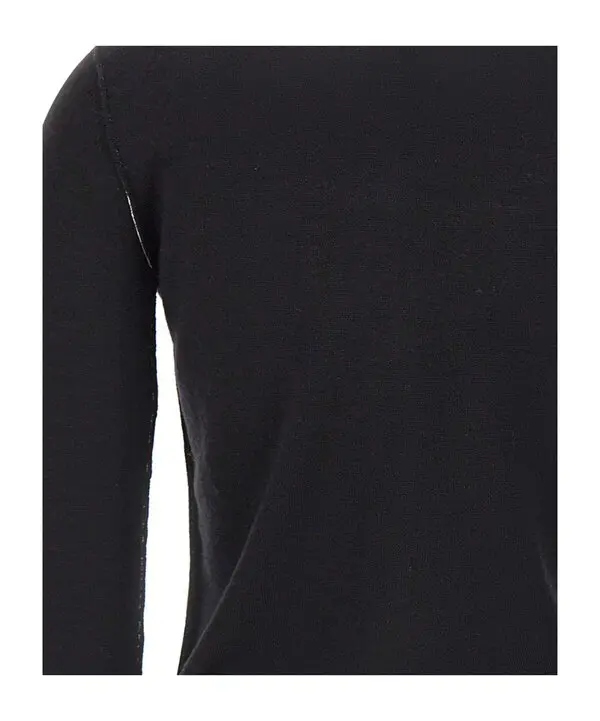 MAISON MARGIELA Button-front Knit Cardigan - Black