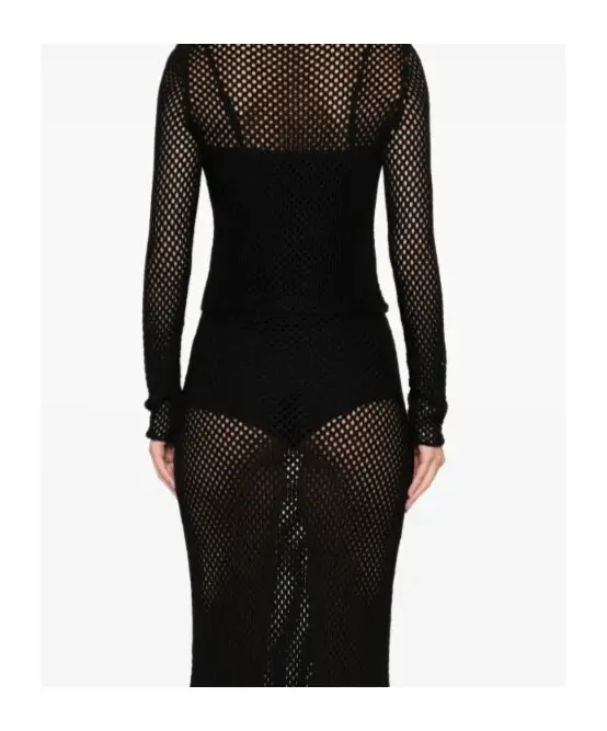 Simkhai Bexley Mesh Knit Top