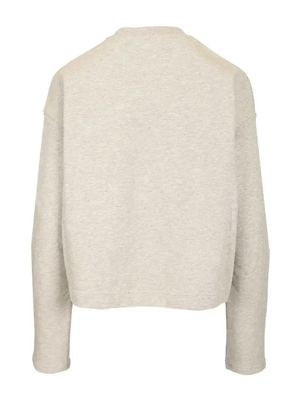 AMI Paris Embroidered-logo T-shirt