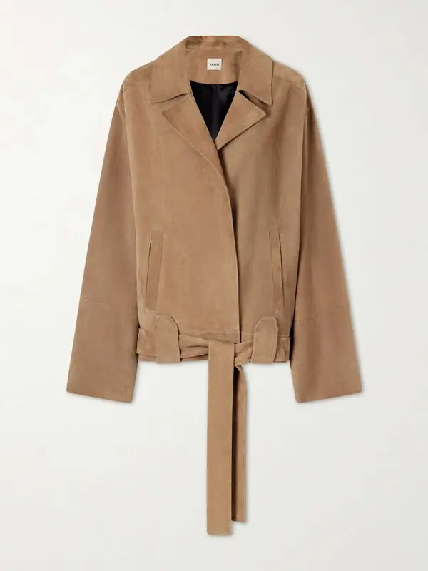 Khaite Alder Suede Jacket