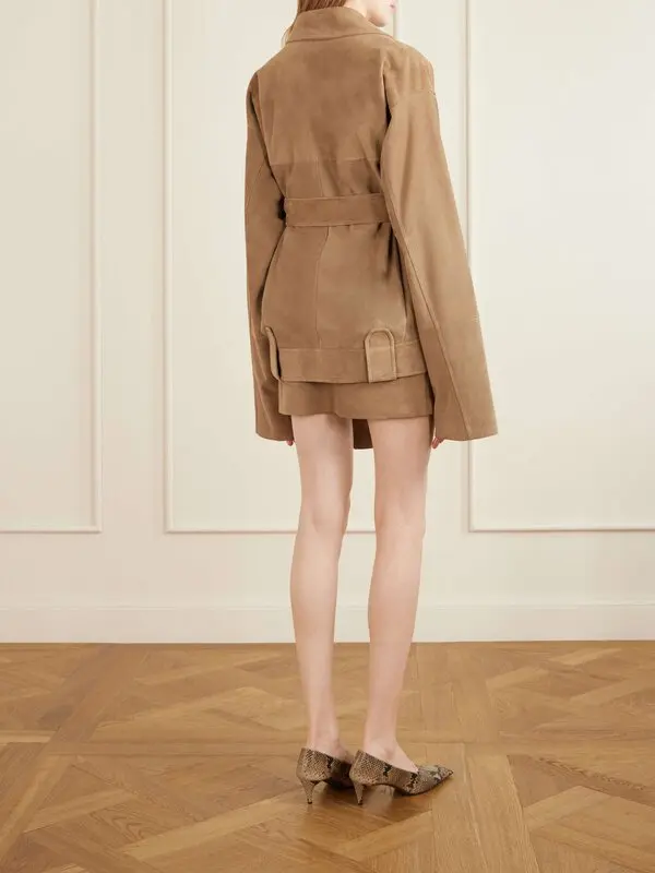 Khaite Alder Suede Jacket