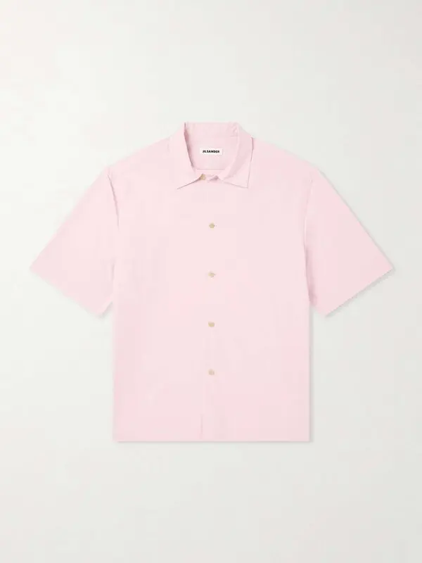 JIL SANDER Spread-collar Poplin Shirt
