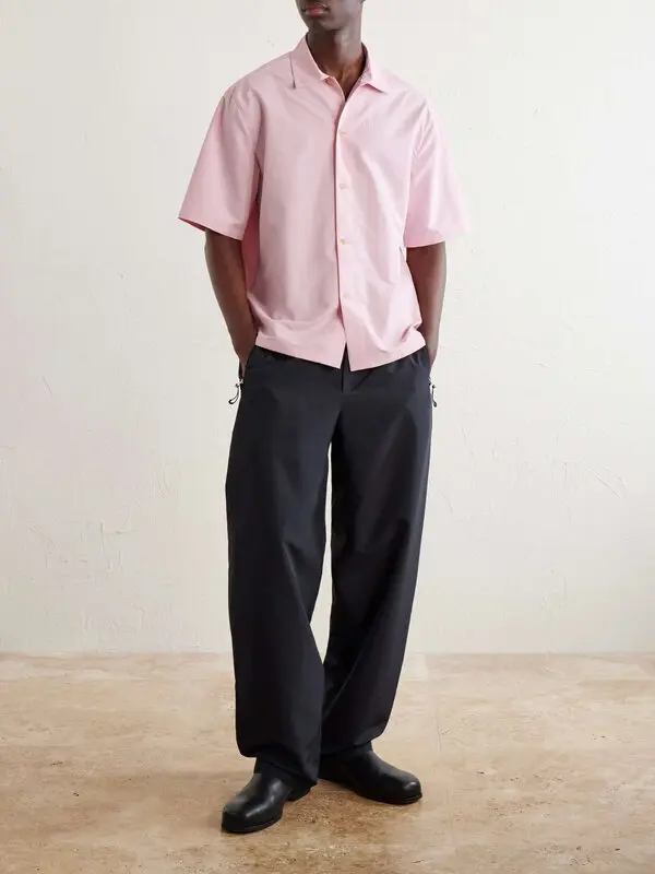 JIL SANDER Spread-collar Poplin Shirt