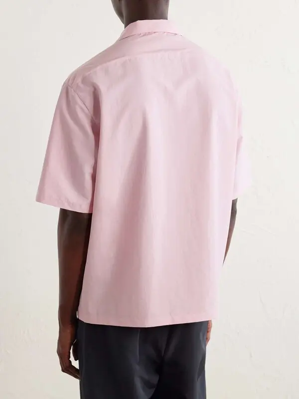 JIL SANDER Spread-collar Poplin Shirt