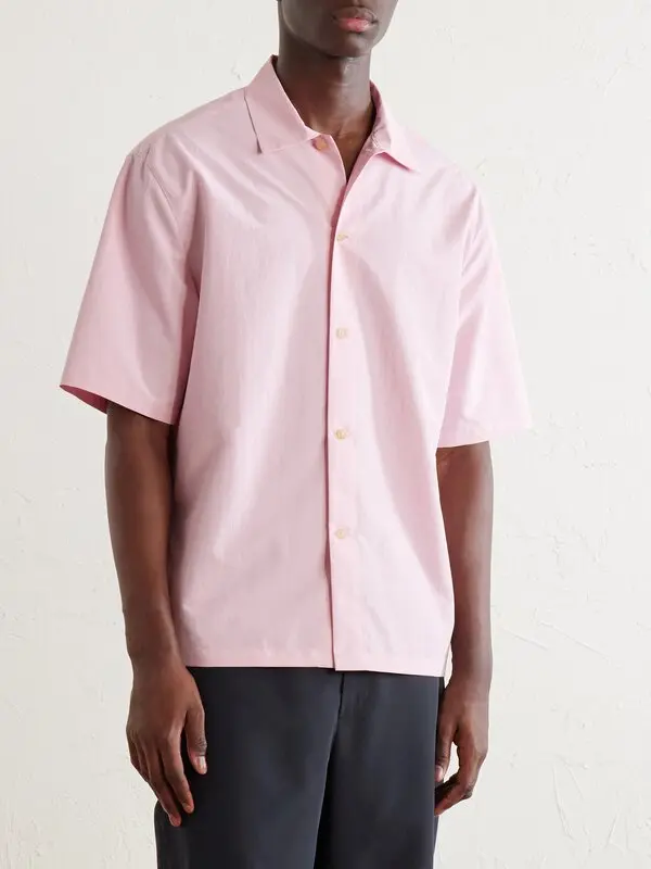 JIL SANDER Spread-collar Poplin Shirt