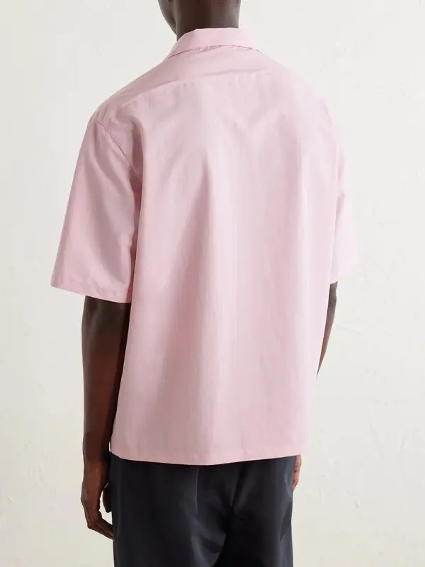 JIL SANDER Spread-collar Poplin Shirt