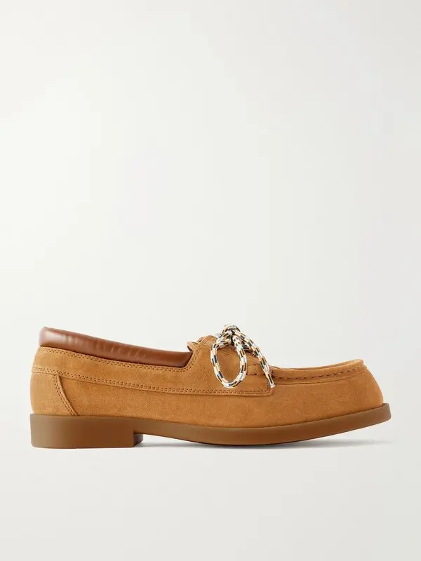 Bottega Veneta Fregat Suede Loafers